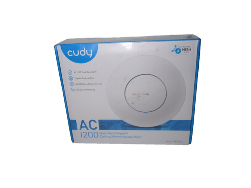 Cudy AC1200 Dual-Band Gigabit Ceiling Mount Access Point Model AP1300 | eBay
