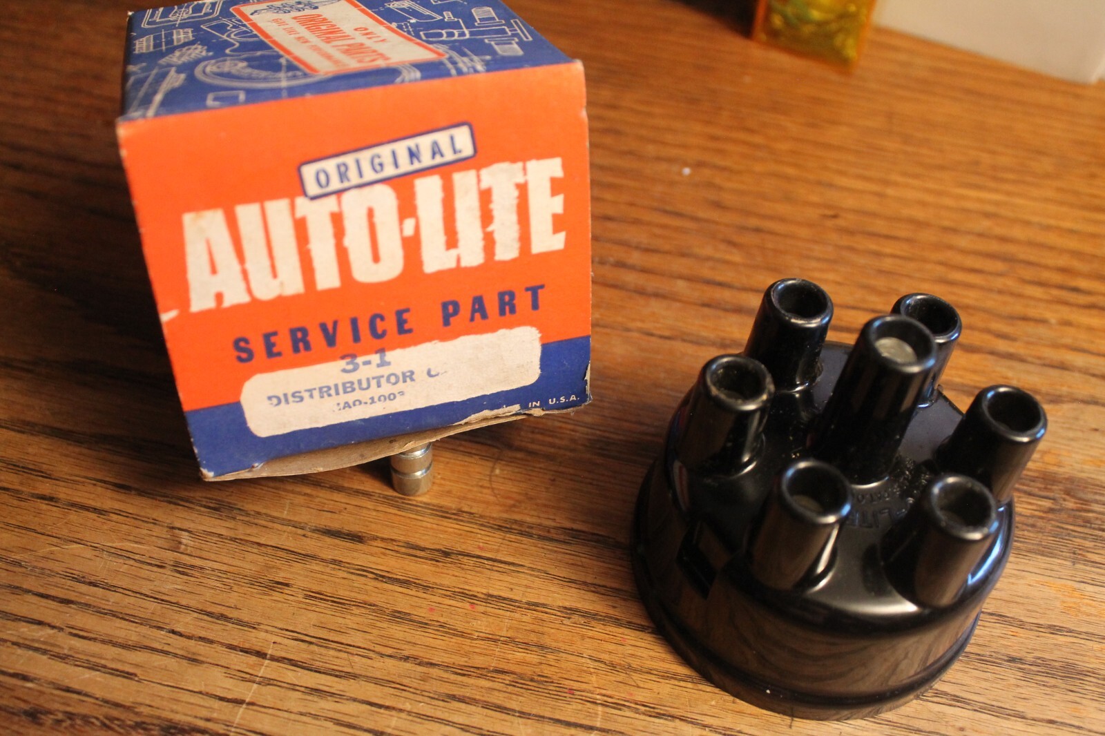 Vintage NOS Auto-Lite Distributor Cap, 1AO 1003, 1949 Plymouth ? | eBay