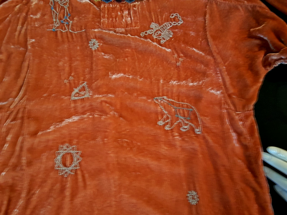 JOHNNY WAS SMALL CRUSHED VELVET BIYA 3J Workshop CELESTIAL BODIES ...