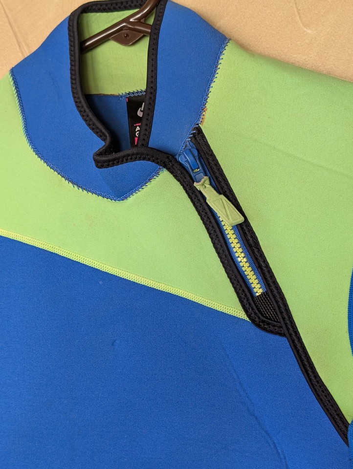 Nike Aqua Gear Wet Suit Top Rash Guard Vtg 90's Mens M Neoprene Ch 32 ...