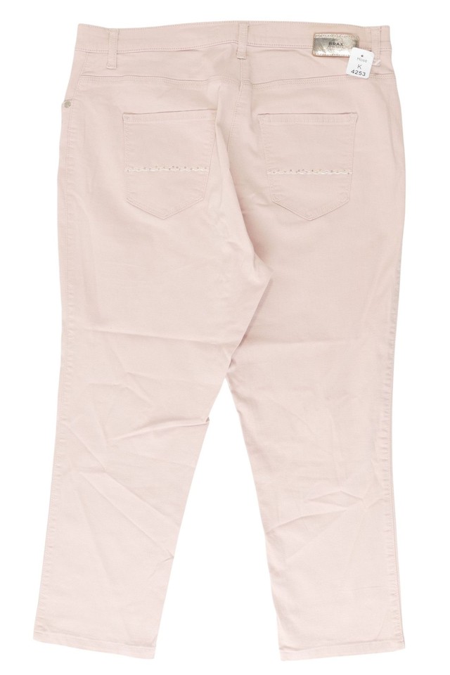 BRAX Mary Women's Jeans Trousers W31 L22 31/22 Pink Dusky Uni Straight ...