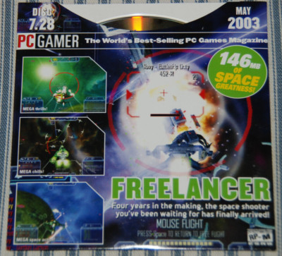 PC Gamer Demo CD - May 2003 - Freelancer | eBay