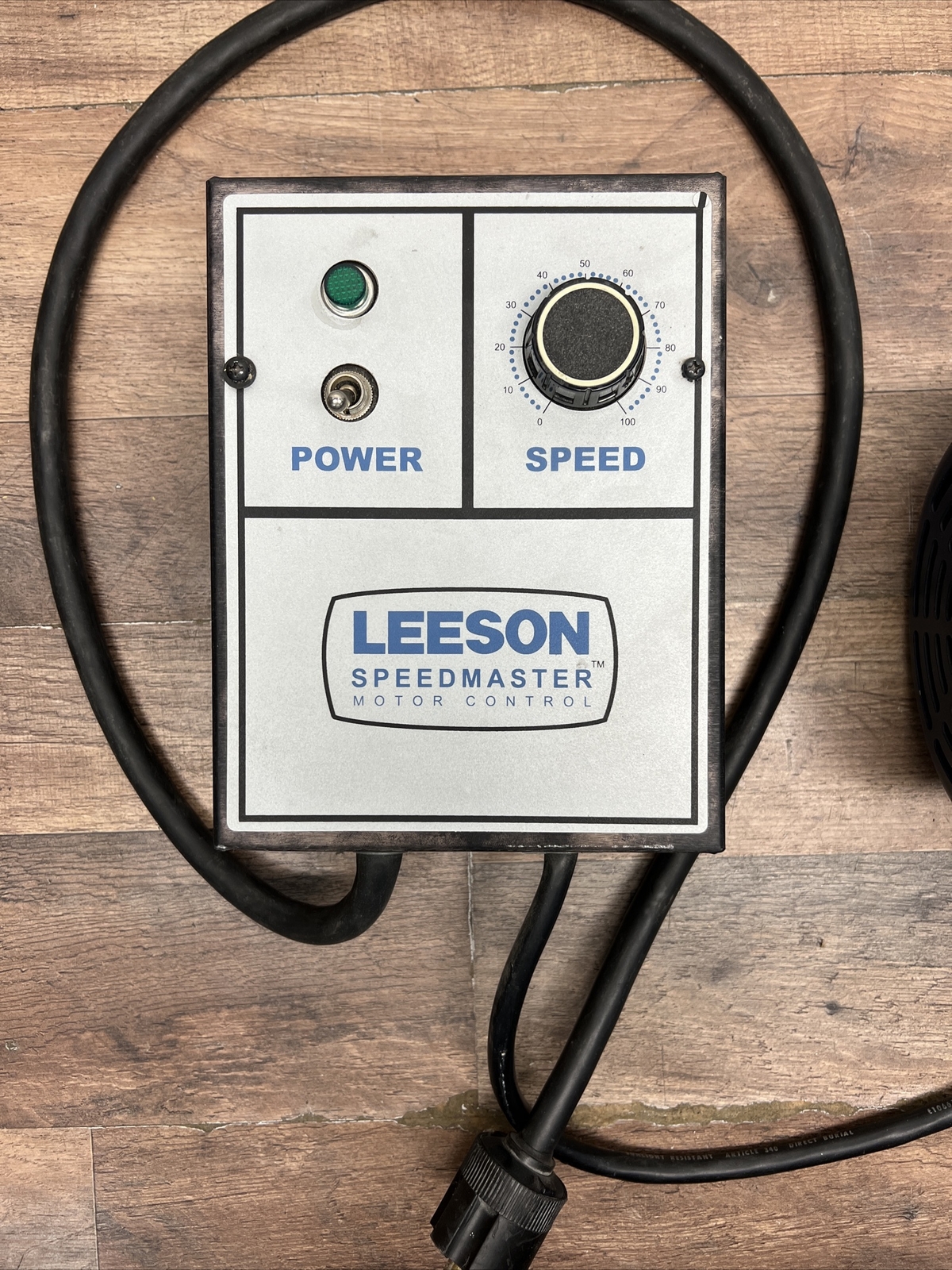 Leeson DC Motor C4D17FK10D With Speed master Speed Controller 1.5 HP | eBay