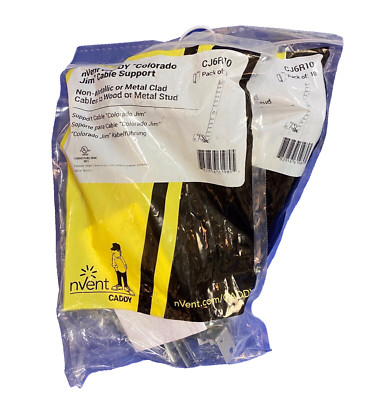 NVent Caddy CJ6, Colorado Jim Cable Support Clip, Lot of 20 Clips, NEW ...
