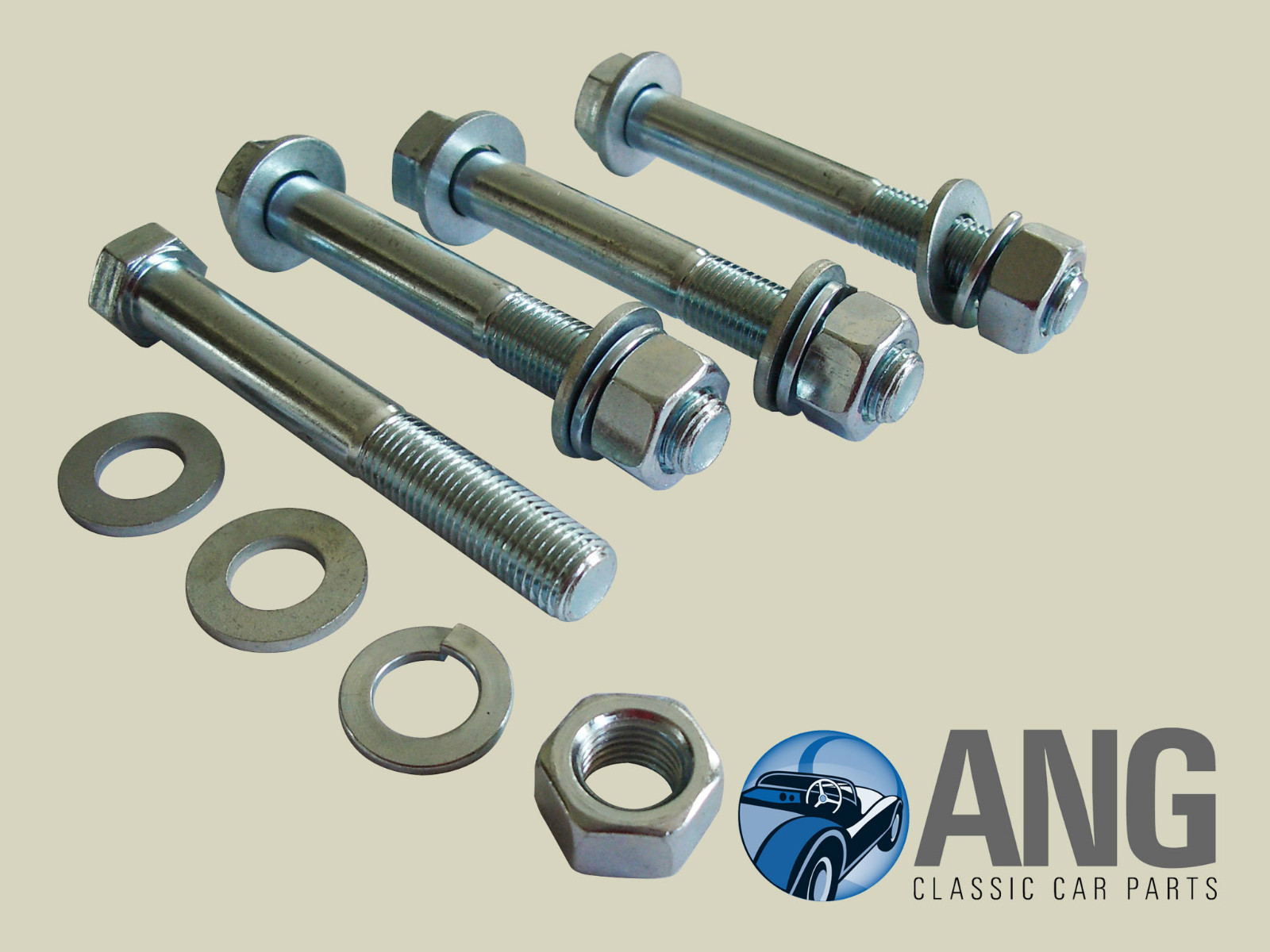 MGB, MGB-GT 1962-74 REAR SHOCK ABSORBERS FITTING BOLT KIT (Both Sides ...