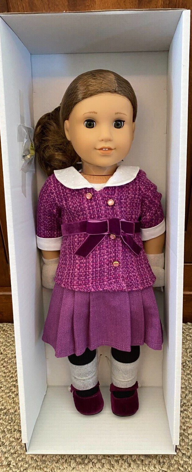 American Girl 18" Rebecca Doll Medium-Light Skin Brown Hair Hazel Eyes ...