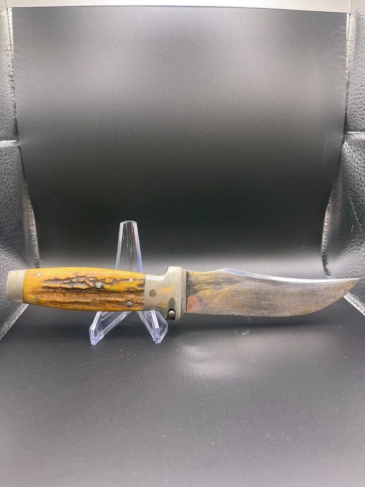 1935 Case Tested XX Interchangeable Steel Hatchet/Knife w/ Stag Handle ...