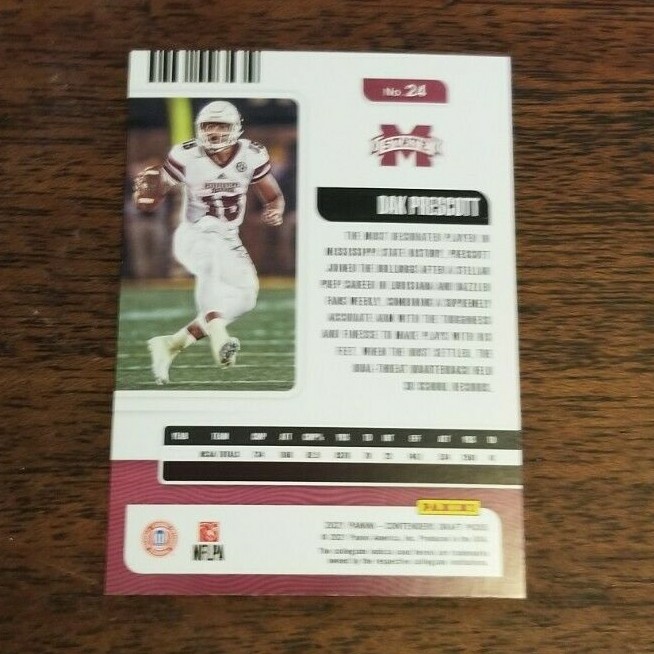 2021 Contenders Draft - DAK PRESCOTT - Season Ticket #24 | eBay