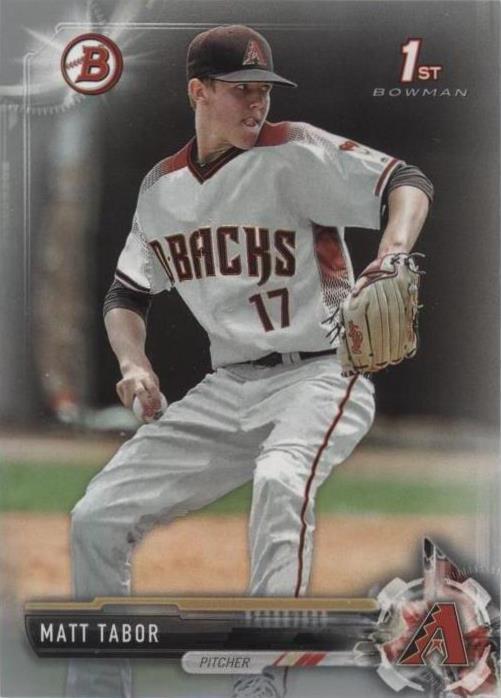 2017 Bowman Draft - Matt Tabor #BD-168 Silver /499 (RC) for sale online ...