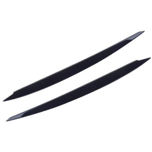 2x Chrome Plated Headlight Eyelid Bezel Cover Trim Fit for VW Golf MK7 ...