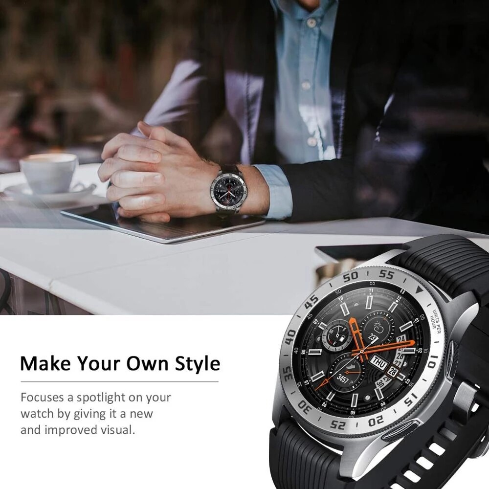 Stainless Steel Bezel Ring Case Cover for Samsung Galaxy Watch 4 ...