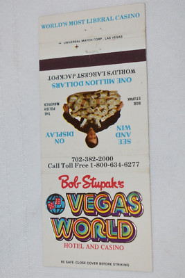 Bob Stupak's Vegas World Hotel and Casino Money Stack 30 Strike ...