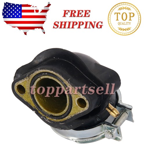 GY6 Inlet pipe Intake Manifold Pipe Fits GY6 50cc Moped Scooter Go Kart ...