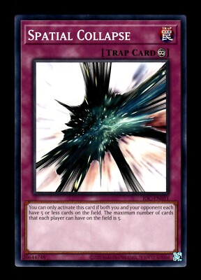 YuGiOh IOC-EN051 C Spatial Collapse NM/MT Invasion of Chaos | eBay