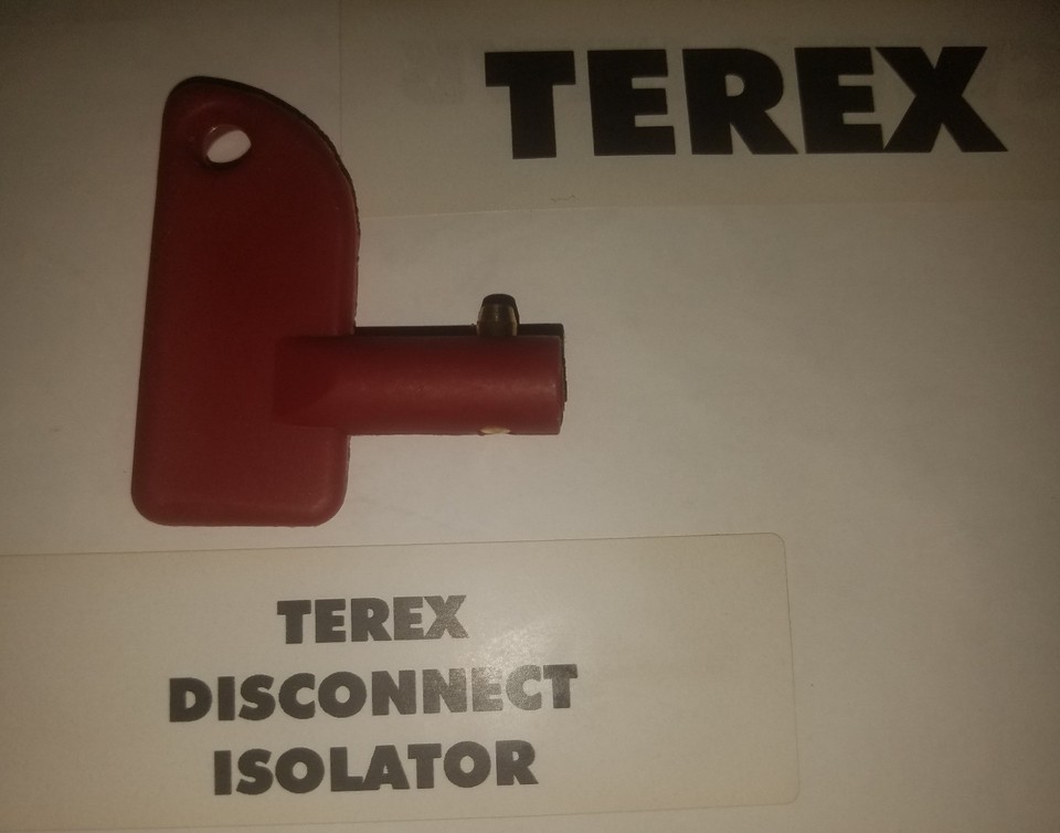 (1) Terex Battery Disconnect Key Heavy Equipment Ignition Keys | eBay