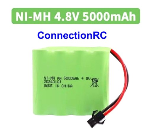NiMH 5000mAh 4.8v SM plug RC Battery | eBay Australia