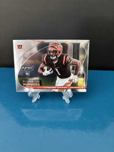 2021 Playoff Jamarr Chase Behind The Numbers RC #BTN-JCH Bengals | eBay UK