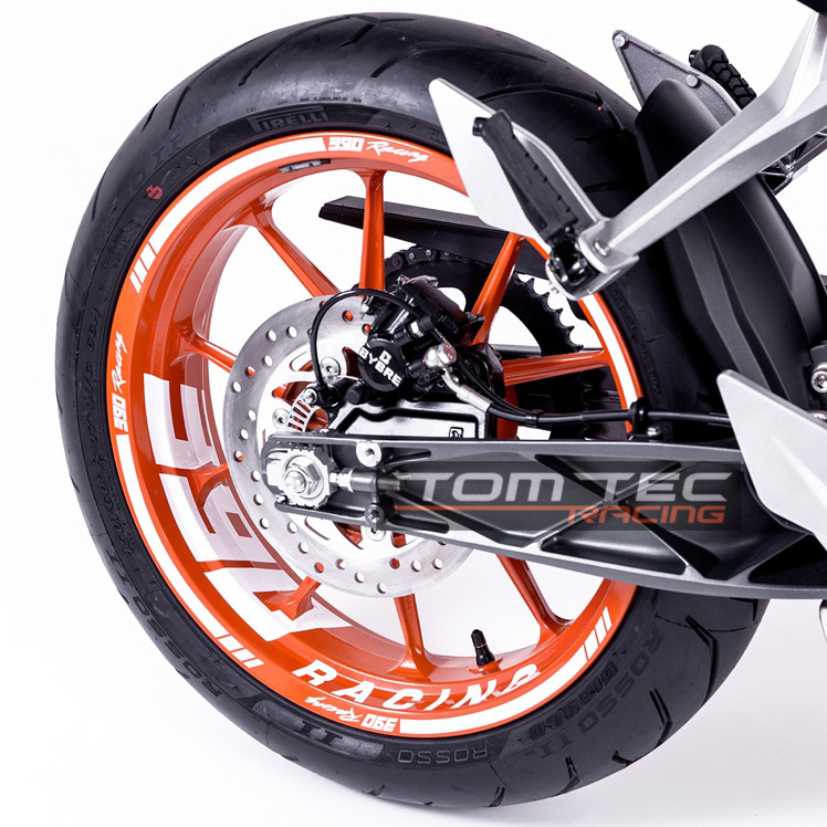 Ktm Rim Sticker Tattoos KTM Motorcycle Decal Sticker