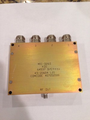 Power Splitters - 4 Way Power Splitter