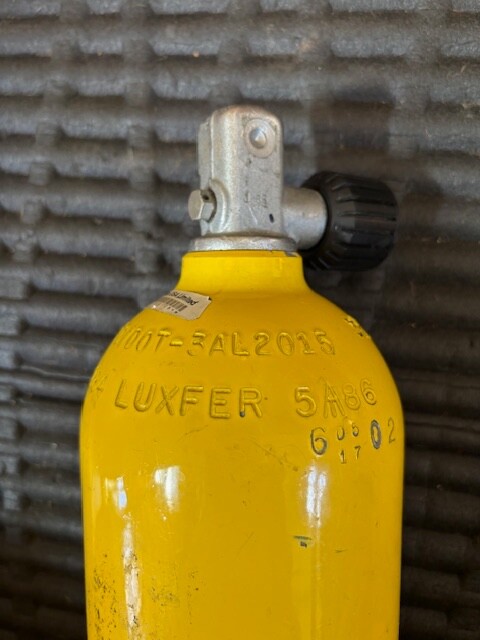 Luxfer 14 cf ft 2015 PSI Aluminum Scuba Tank Pony Hard to Find New ...