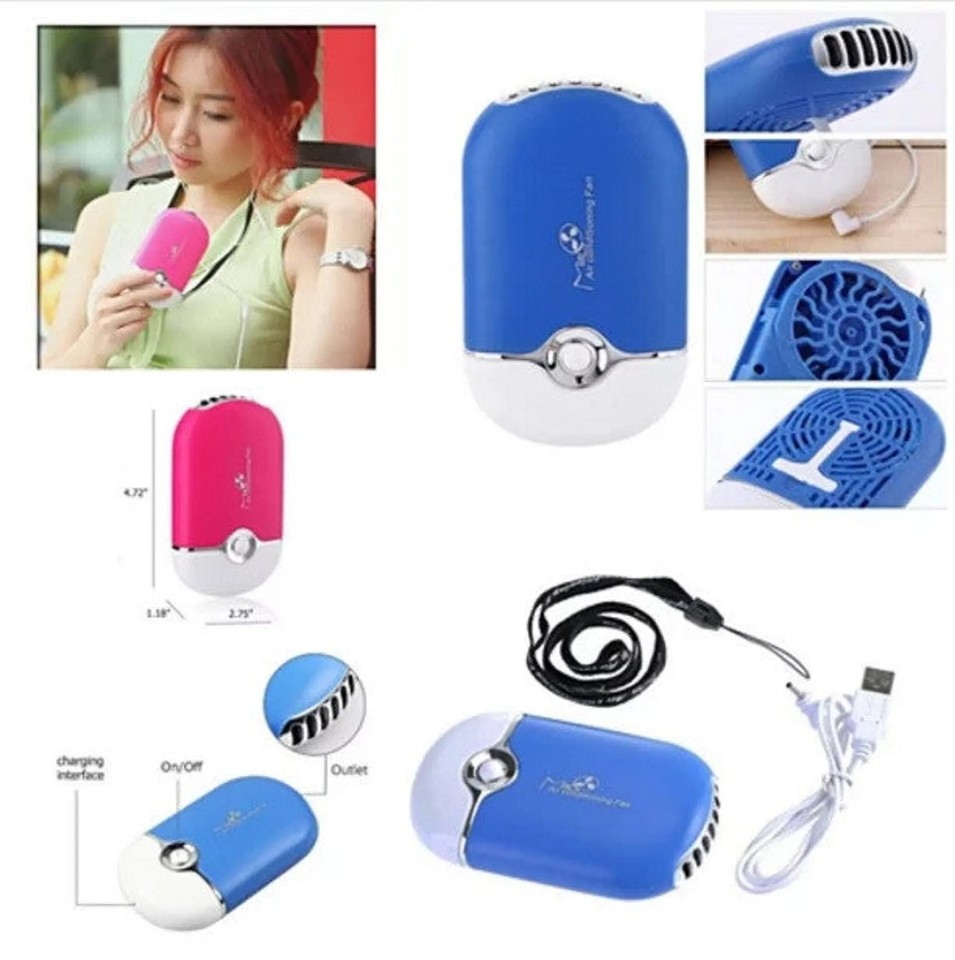 Porta Cooler Portable Air Conditioning USB Powered Personal Mini Fan | eBay