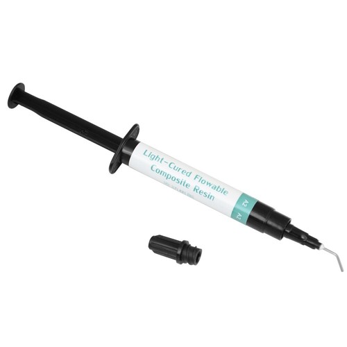 Dental Flowable Light Cure Composite Resin Medium Flow A2 2.5g/syg FDA ...