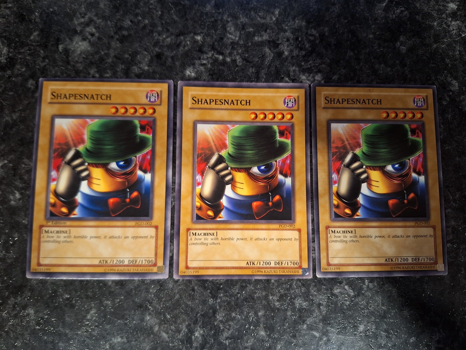 3X Shapesnatch PGD-002 - Yugioh Yu Gi Oh! 3 Playset Mixed | eBay