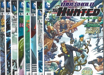 THRESHOLD PRESENTS THE HUNTED #1-#8 SET (NM-) DC COMICS, HIGH GRADE ...