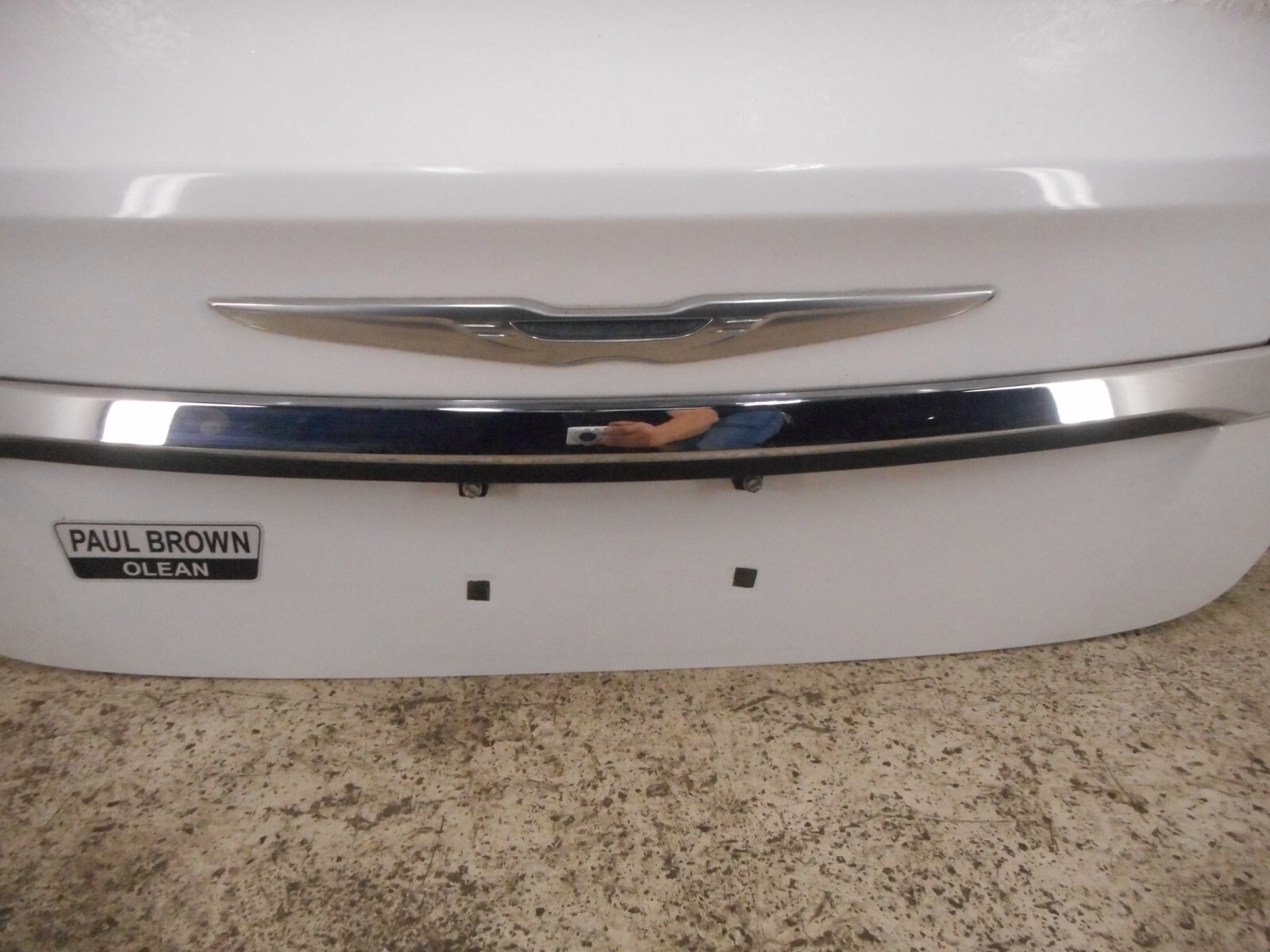Chrysler 200 Rear Trunk Decklid Sedan White OEM 2011 2012 2013 2014 | eBay