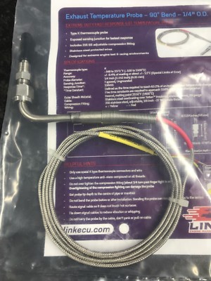 FOR Link ECU G4 G4+ G4X ECU Exhaust Gas Temperature Sensor Probe EGT ...