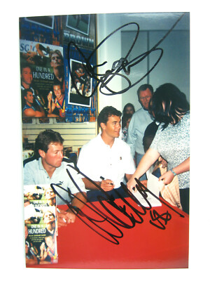 Original Photo GAVIN BROWN & WAYNE CAREY both Hand Signed 1996 AFL ...