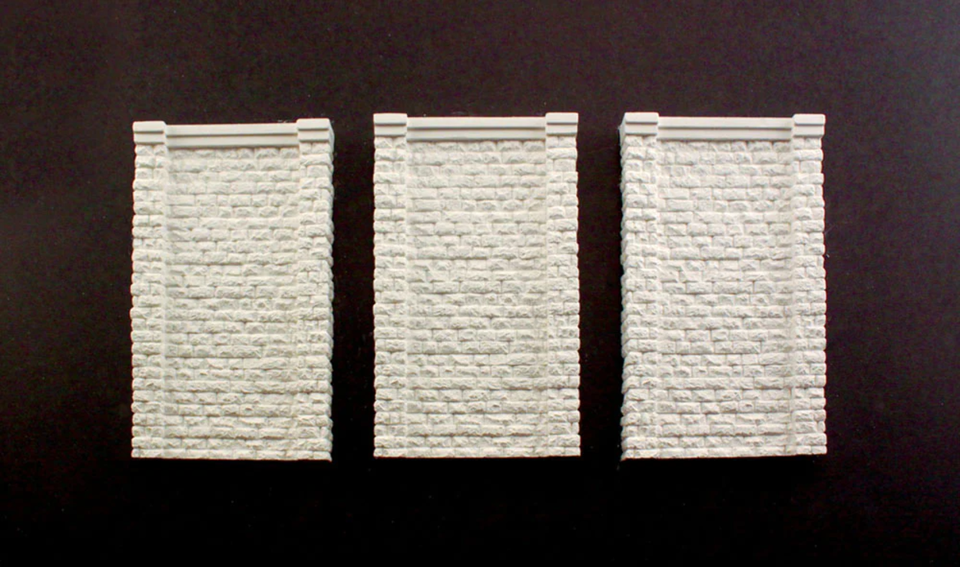 Woodland Scenics C1259 HO Scale Retaining Wall - Cut Stone (3-Pack) | eBay