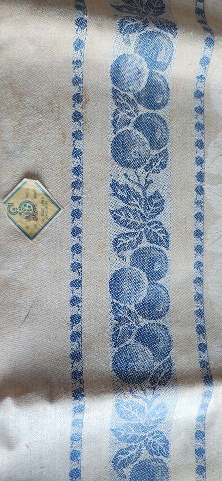 VTG Russian Tablecloth linen, Made in USSR, New, Unused 54x83” White ...