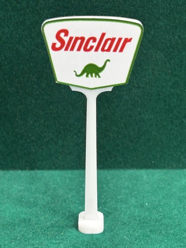 HO 1:87 Scale Sinclair Vintage Gas Station Sign Advertisement Laser Cut ...