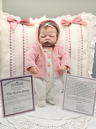 “TINY MIRACLE EMMY” - NIB “RealTouch” Linda Webb Collector’s Doll | eBay