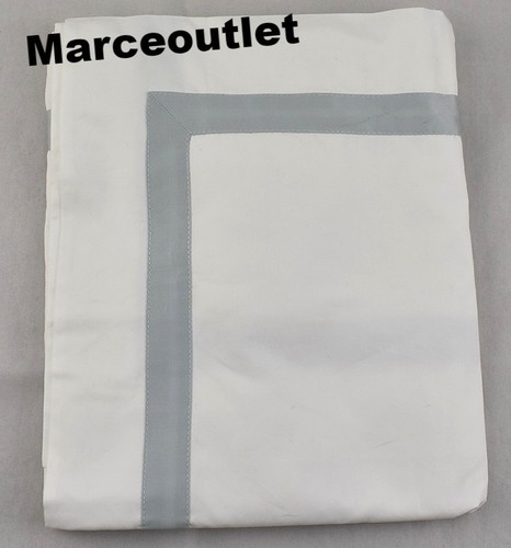 Matouk Lowell 600 Thread Count Cotton Percale ONE STANDARD Sham White ...