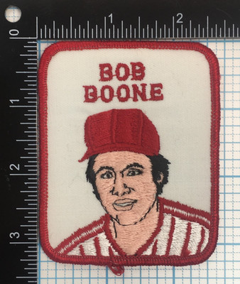 1978 BOB BOONE PHILADELPHIA PHILLIES MLB BASEBALL PENN EMBLEM PLAYER ...