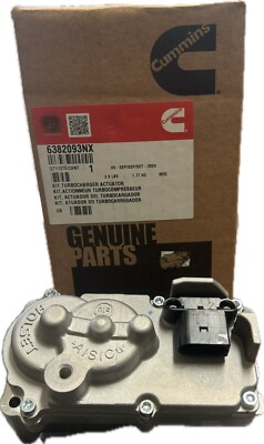 Genuine OEM Cummins VGT Electronic Actuator X15 HE400VG 6318455 6382093 ...
