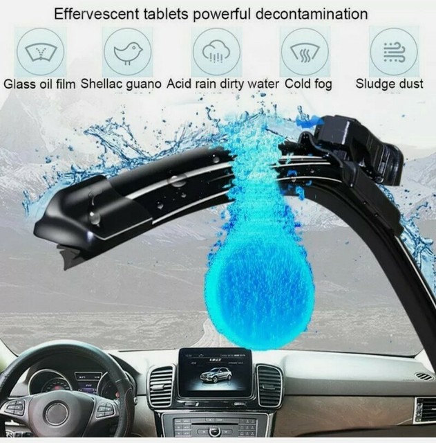 AA Car Screen Wash Tablets X 4 All Seasons 1 Tablet Makes 5 Litres ...