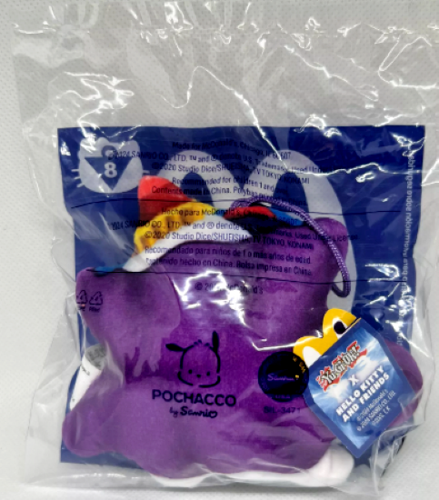 McDonald's 2024 Pochacco x Time Wizard 8 Sanrio Hello Kitty Yu-Gi-Oh ...