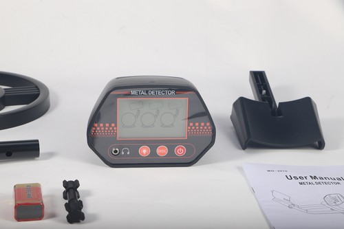 Metal Detector Pinpointer 360° Detection Fully Waterproof Black ...