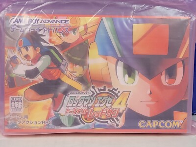 Rockman EXE 4 Tournament Red Sun (2003) New Factory Boxed Japan Nintendo GBA | eBay