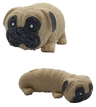 Stretch Pug Fidget Anti Stress Sensory Squishy Dog Puppy Autism Anxiety ...