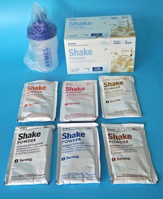 Aymes Shakes in Powder 3 X 5 With Shaker Bottles 57 G Each for sale ...