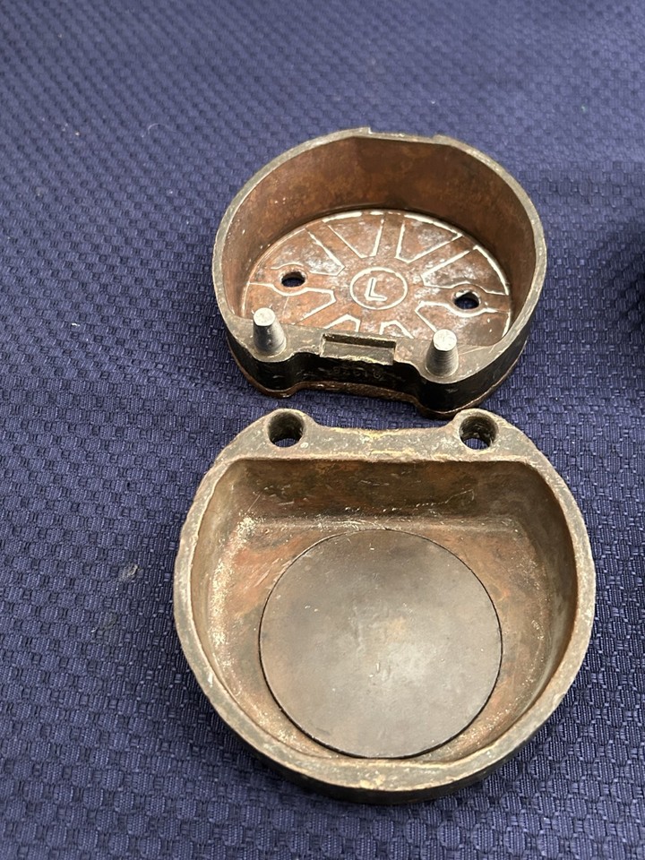 Vintage Hanau Varsity Ejector Type Brass Denture Mold Press Flasks USA ...