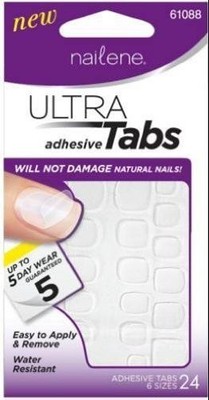 Nailene Ultra Adhesive Tabs for Short Nails 24 ct----N9 | eBay