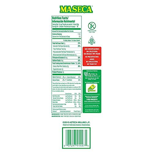 Flour Corn Mix Maseca Specialty Gluten Free Fresh Coming 4.40 Pound ...