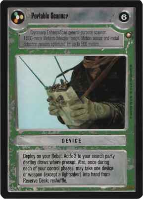 Portable Scanner (Special Edition) | Decipher Star Wars CCG | NM/LP | eBay
