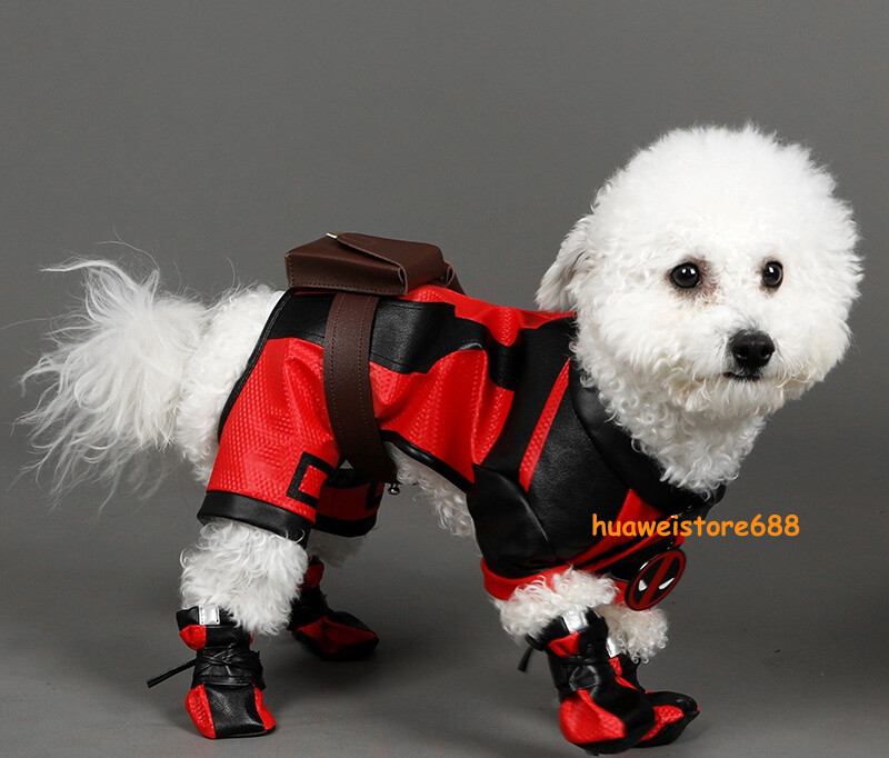 Deadpool 3 Wolverine Dogpool Cosplay Costume Outfit Pet Cat Dog Pet ...