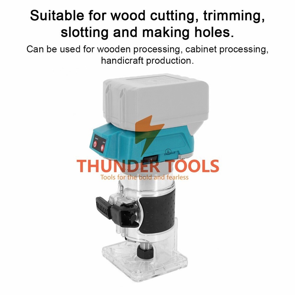 Thunder Tools Woodworking Trimmer Electric Trimming Machine Wood Router ...